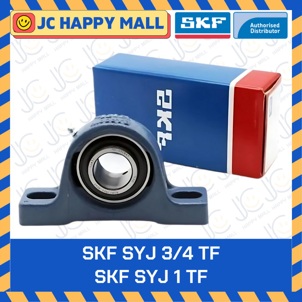 SKF SYJ 3/4 TF SKF SYJ 7/8 TF SKF SYJ 1 TF ลูกปืนตุ๊กตา *เพลานิ้ว* ของแท้100% Pillow Block ...