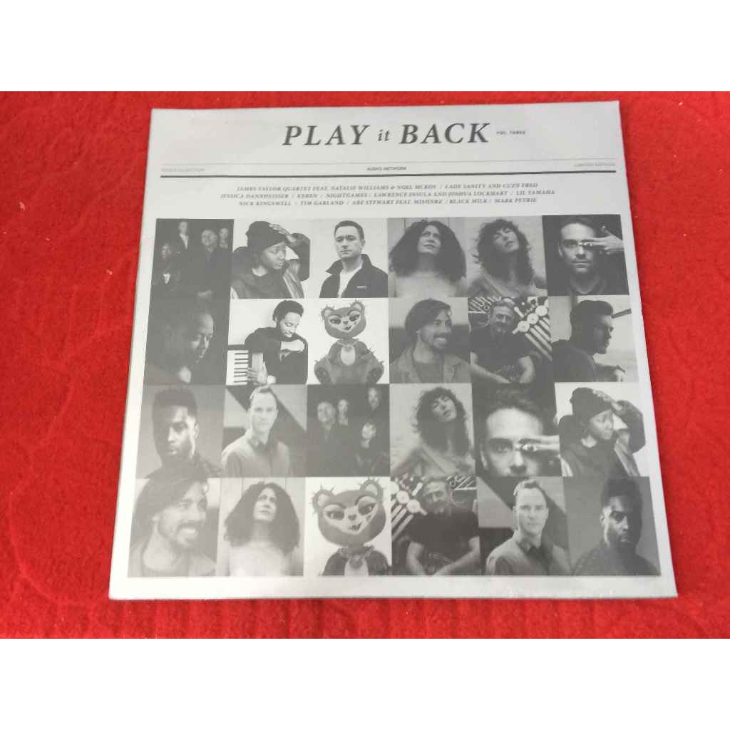 Play It Back Vol.3 Audio Network ขนาด 12 นิ้ว LP B6 | Shopee Thailand