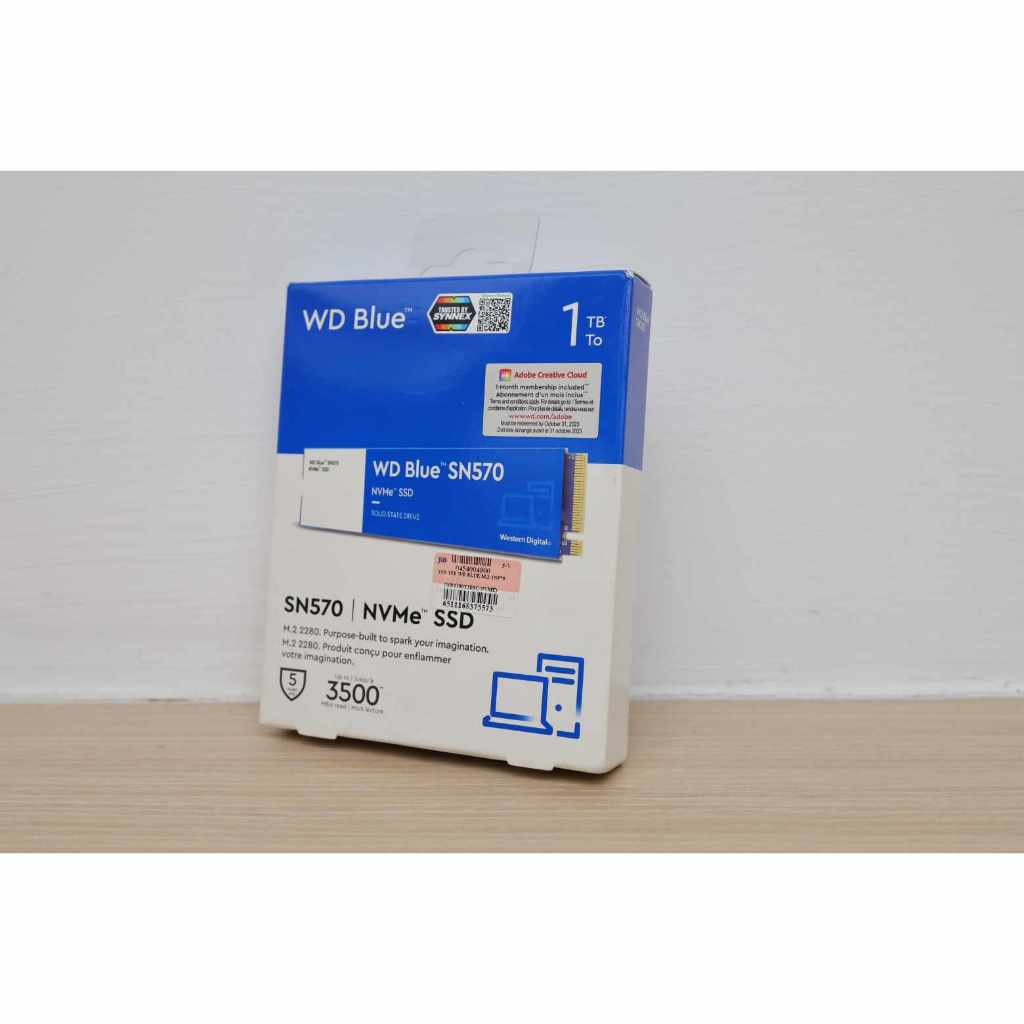 ขายm.2มือหนึ่ง WD Blue SN570 1TB SSD M.2 PCIe 3.0 (สินค้ามือ 1 ...