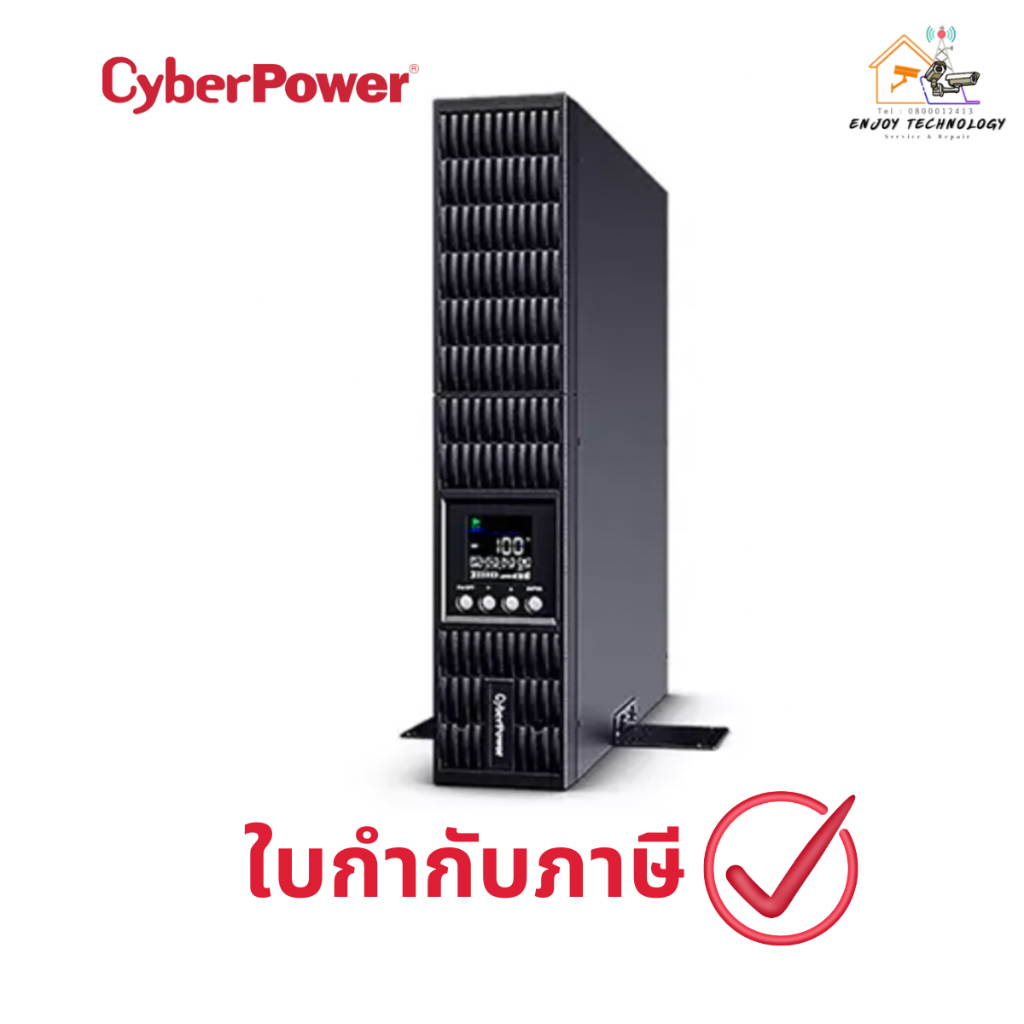 CYBERPOWER Online UPS OLS รุ่น OLS3000ERT2UA Series RT 3000VA/2700W ...