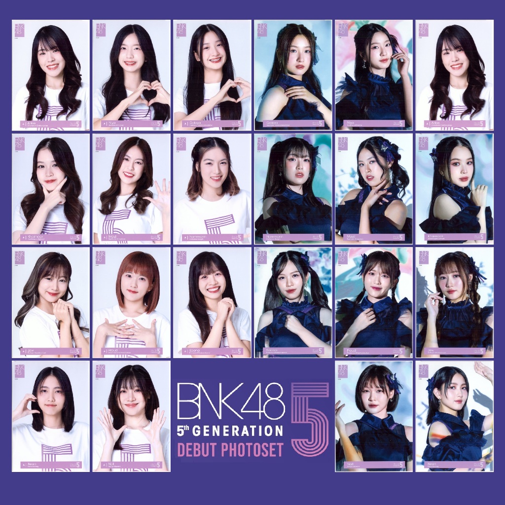 [คอมพ์สุ่ม] BNK48 Photoset 5th generation debut Mirai to wa? รุ่น 5 comp สุ่ม เดบิวต์ | Shopee ...