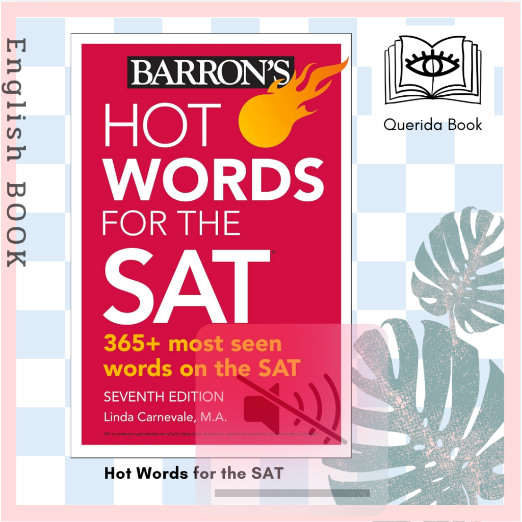 [Querida] หนังสือภาษาอังกฤษ Hot Words for the SAT by Linda Carnevale ...