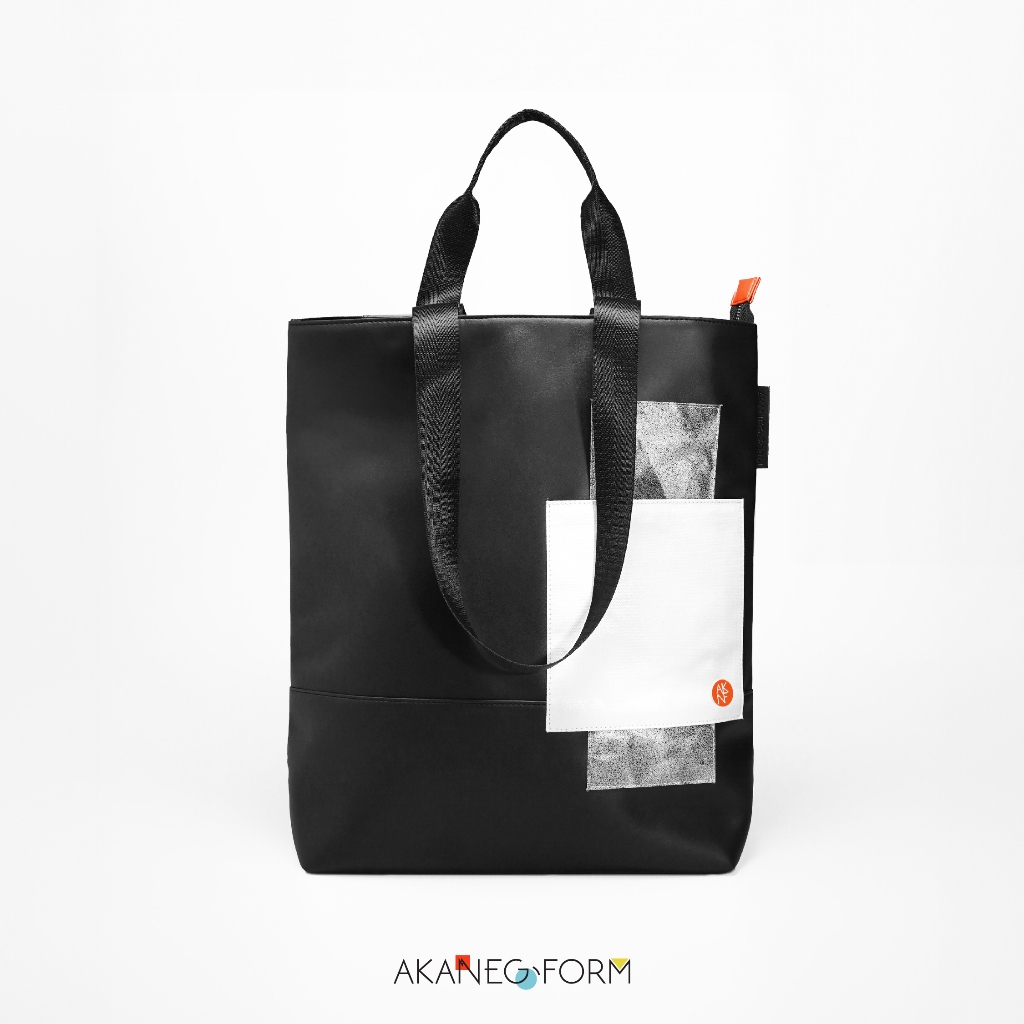 กระเป๋า Tote Bag กระเป๋าสะพายกันน้ำ มีซิป Akaneg Form AKDS24 | Shopee ...