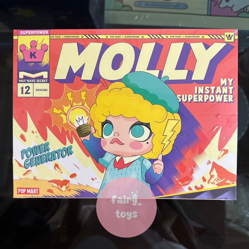 (พร้อมส่งในไทย) ยกบ๊อก MOLLY My Instant Superpower Series Figures ...