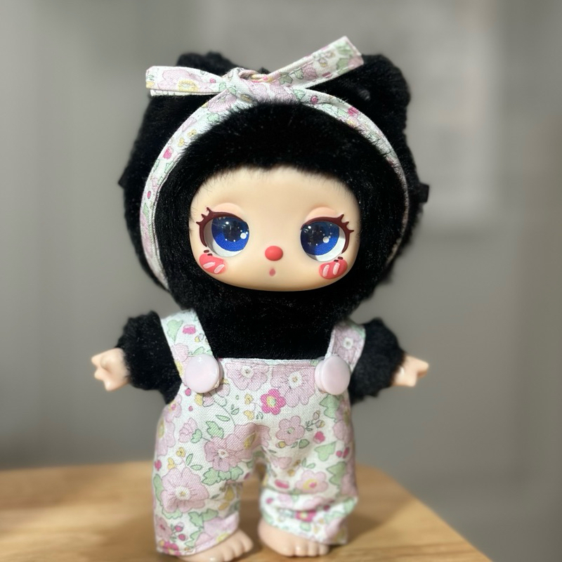 ชุด Liila cat/ Labubu : Floral in Pink Romper | Shopee Thailand