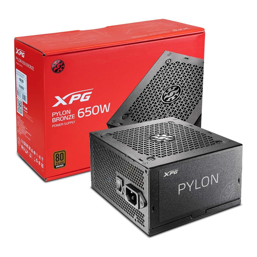 Power Supply XPG PYLON 650B 650W 80Plus Bronze ATX | Shopee Thailand