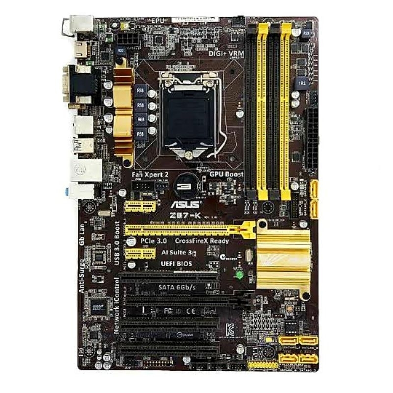 เมนบอร์ด Z87-K socket 1150มือสอง | Shopee Thailand