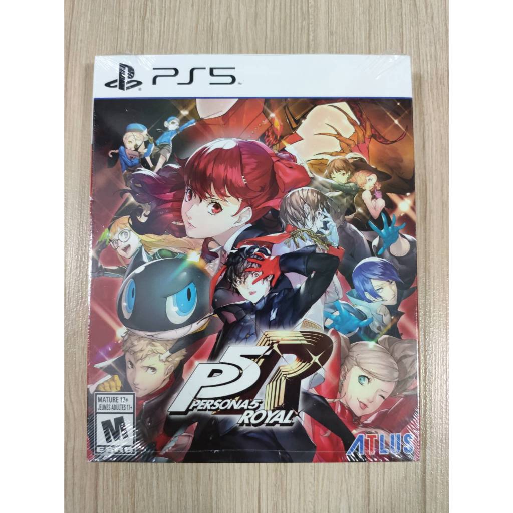 มือ 1 PS5 Persona 5 Royal กล่องเหล็ก steelbook P5R Zone 1 Eng ของใหม่ในซีล | Shopee Thailand