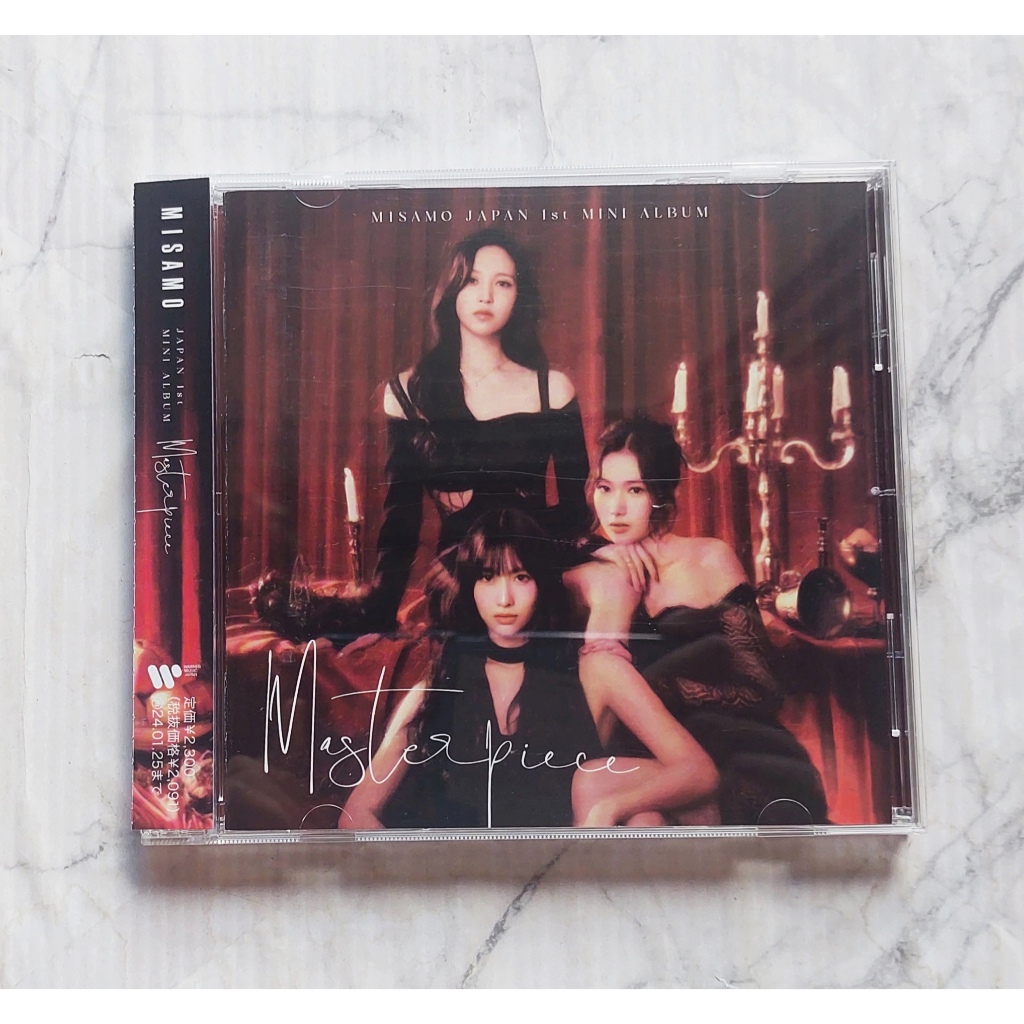 อัลบั้ม ญี่ปุ่น MISAMO - Masterpiece Japanese Album เวอร์ Standard ของแท้ แกะแล้ว ไม่มีการ์ด ...
