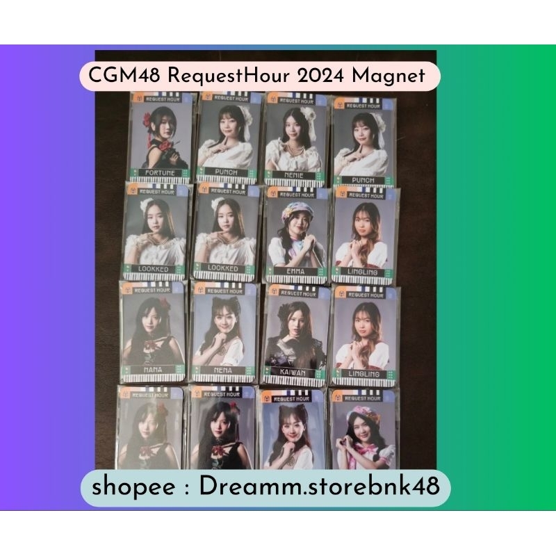 CGM48 RequestHour2024 Magnet ของ CGM48 | Shopee Thailand