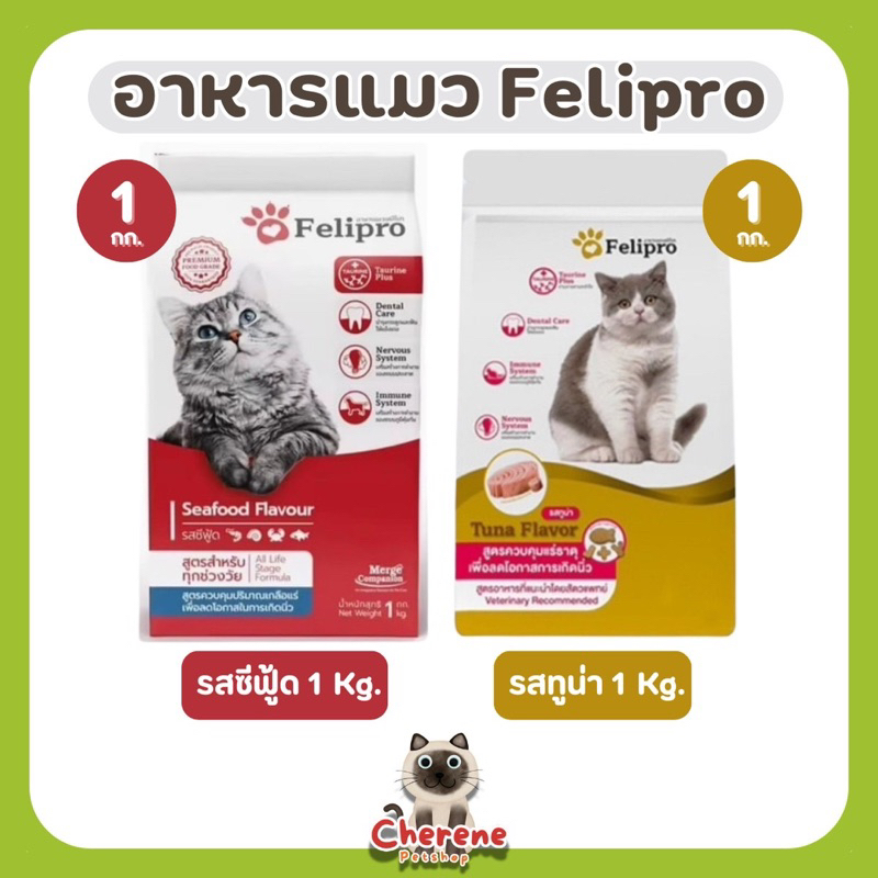 Felipro อาหารแมวเพื่อสุขภาพ ขนาด 500g. และ 1 kg. | Shopee Thailand