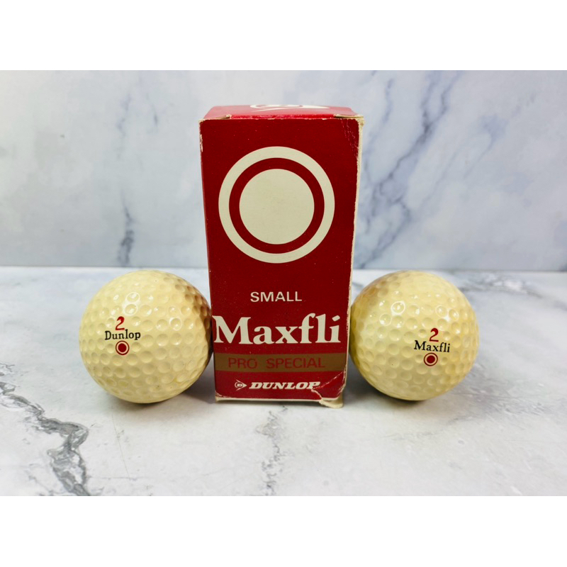 ลูกกอล์ฟ 2 ลูก Maxfli PRO SPECIAL DUNLOP Small Size Made in Japan (ลิ้นชักขาว : 4) | Shopee Thailand