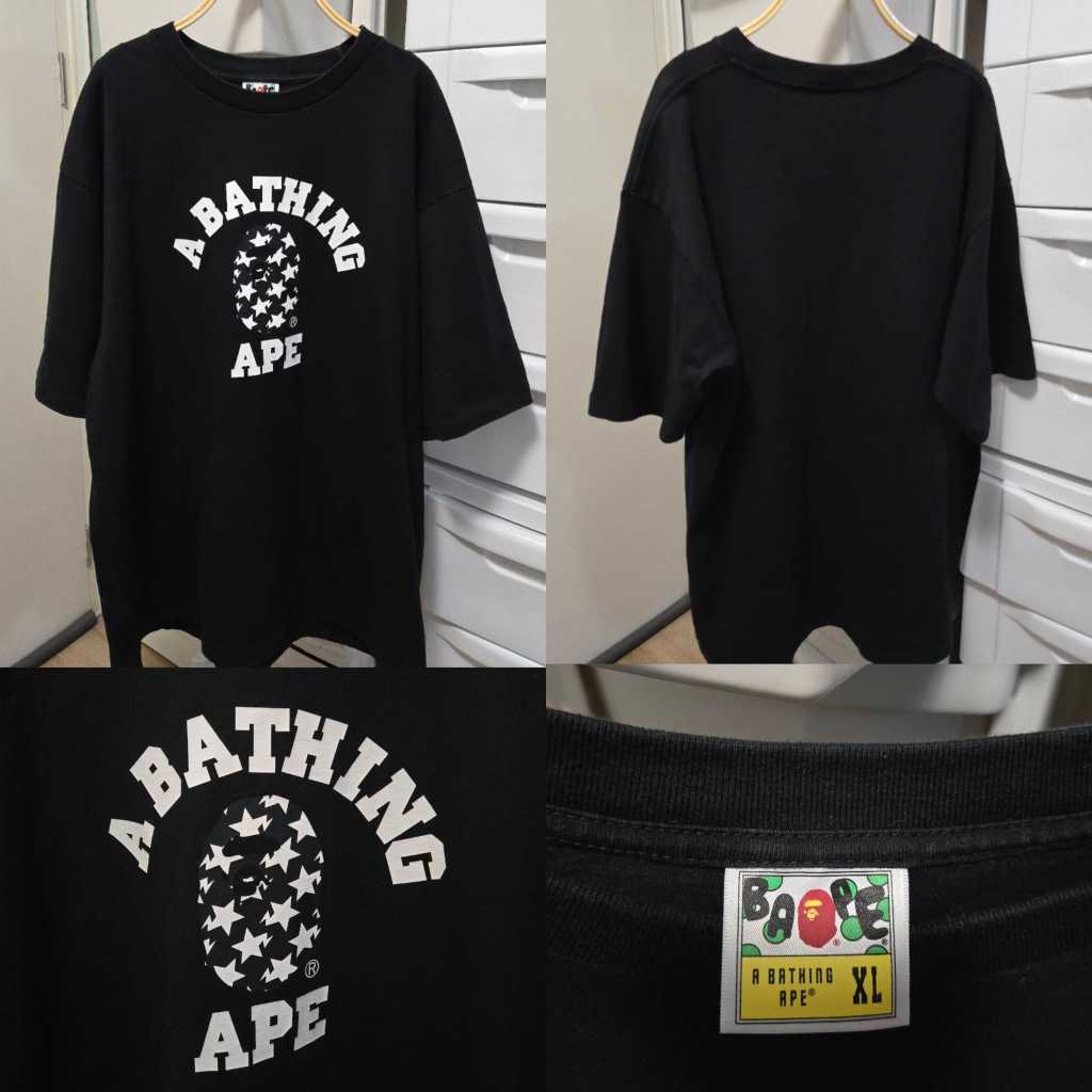 [ ของแท้ ] เสื้อบาส Bape A BATHING APE ( Size XL 48/31 ) สภาพดีมาก ...