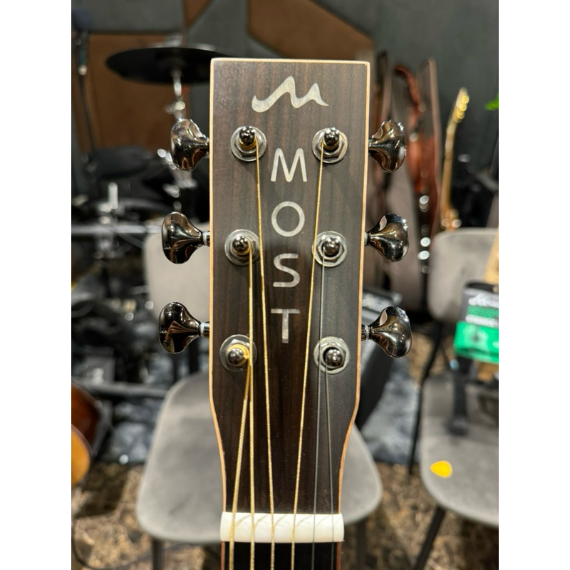 กีต้าร์โปร่ง Most M-90c top solid ไม้หน้าแท้ ขนาด41นิ้ว เสียงดีเล่นง่าย ...