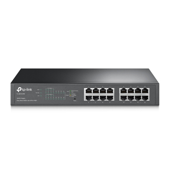 TP-LINK (สวิตซ์) TL-SG1016PE 16-Port Gigabit Easy Smart PoE Switch with ...