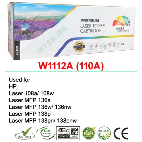 หมึกพิมพ์ Laser MFP 136a/ 136w/ 136nw (110A) 1.5K สีดำ Color Box ...