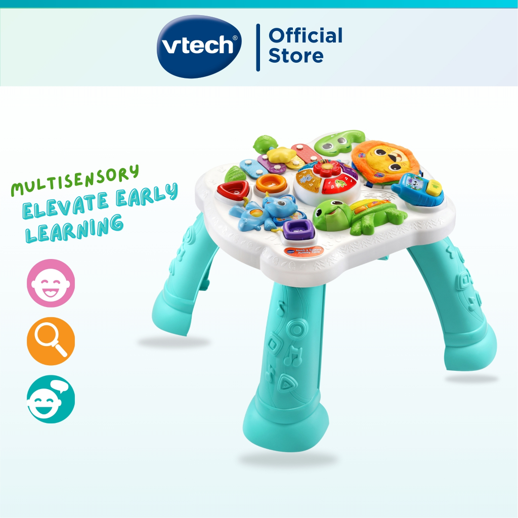 VTech Touch & Explore Activity Table Multifunction Baby Activity Table ...