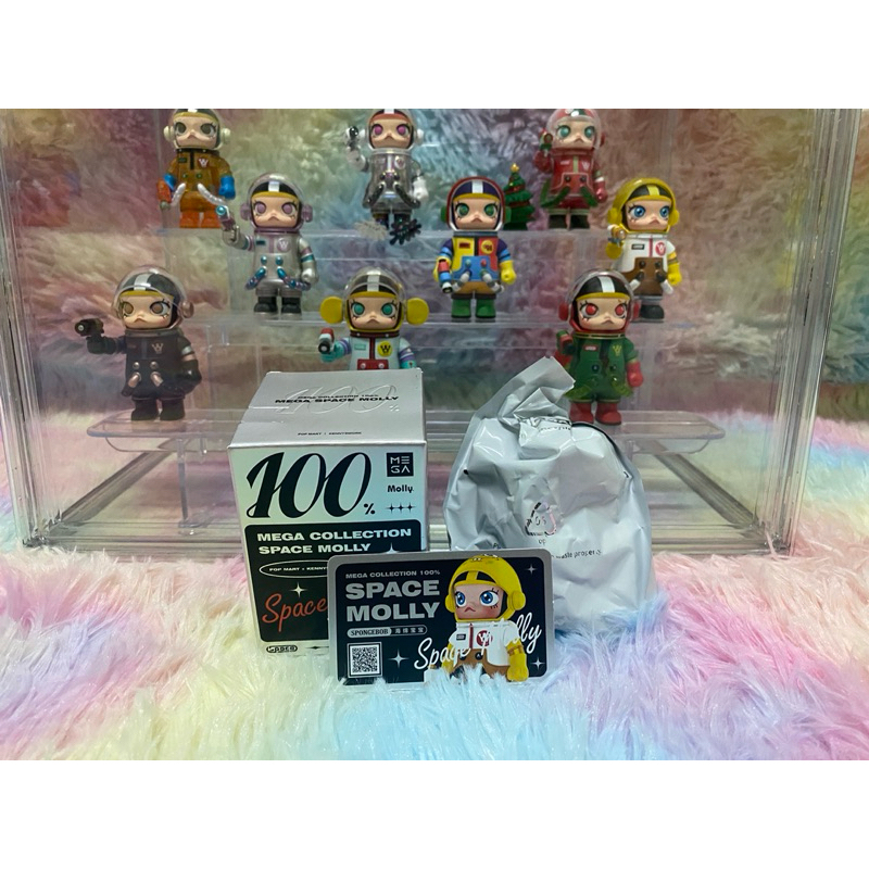 ของแท้ POPMART Mega Collection Space Molly 100% Series 1 Molly Space V1 ...