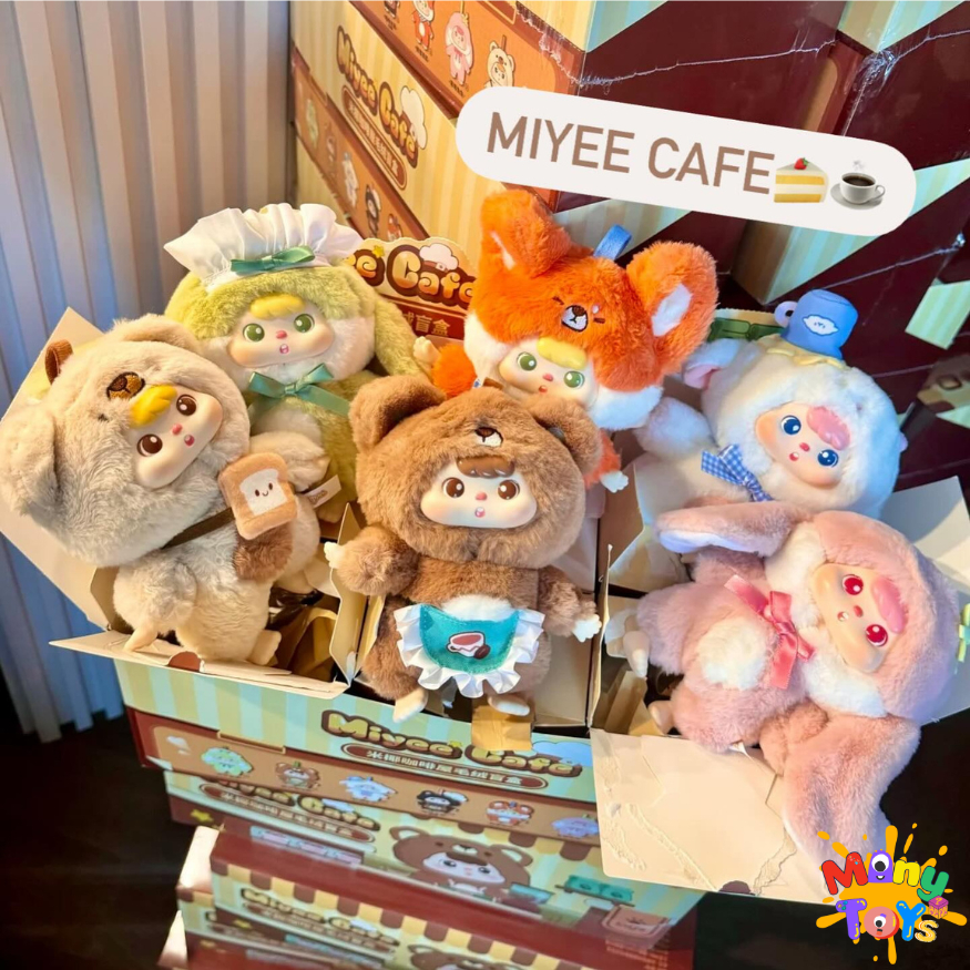 [พร้อมส่งในไทย] Miyee Cafe Coffee House Plush พวงกุญแจ ห้อยกระเป๋า ลุ้น ...