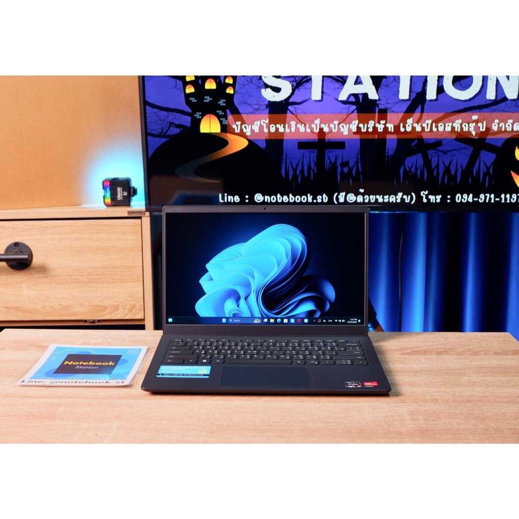 (ของใหม่)DELL VOSTRO 3435 Ryzen5-7530U RAM8 SSD512 จอ14 WVA FHD สเปคดี ...