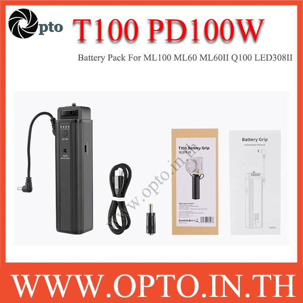 T100 PD100w Battery Pack Power bank 100W For Q100 X100 ML100 ML60 ...