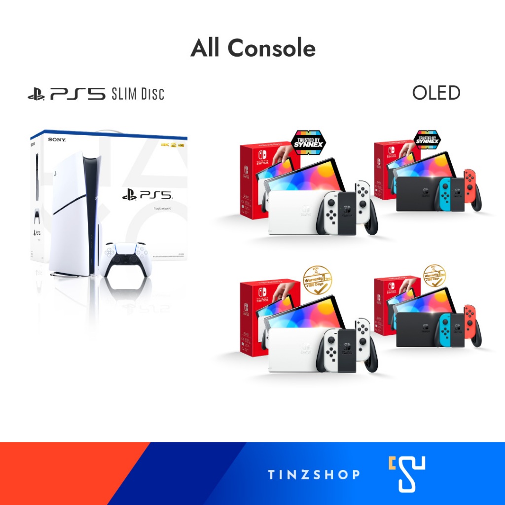[All Console] Tinzshop รวมเครื่องเล่นเกม Nintendo Switch กล่องแดง Gen2 ...