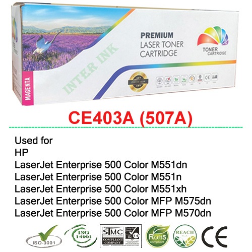ตลับหมึก CE403A (507A) สีแดง Compatible | Shopee Thailand