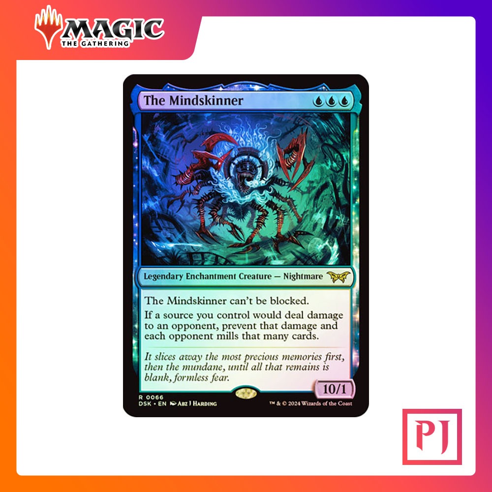 [MTG] The Mindskinner [DSK] [BLUE] [RARE] [FOIL] [ENG] (การ์ดจิค / Magic the Gathering) | Shopee ...