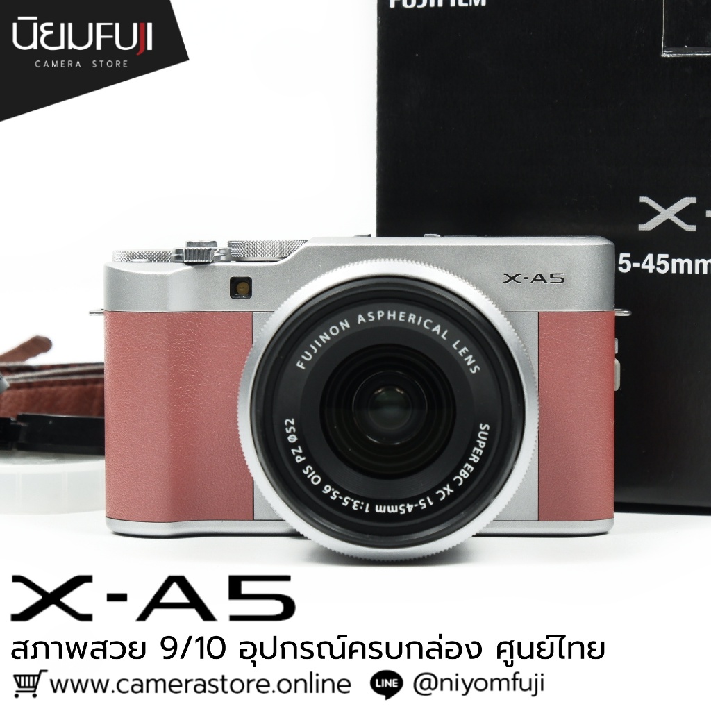 FUJI XA5 อุปกรณ์ครบกล่อง | Shopee Thailand