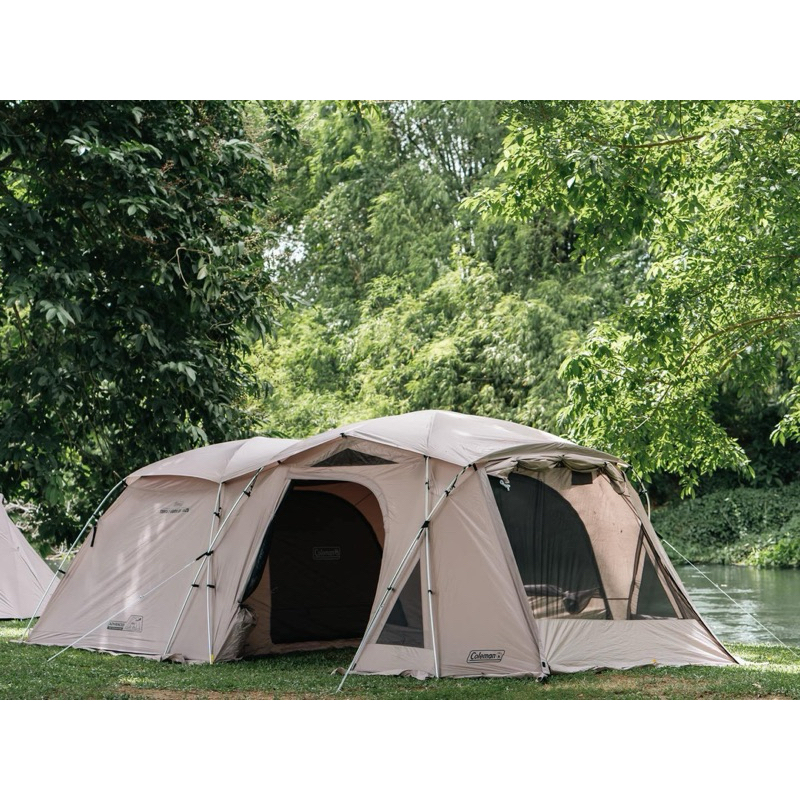 (พร้อมส่ง)COLEMAN JAPAN TOUGH 2-ROOM DX 3025 GREIGE | Shopee Thailand