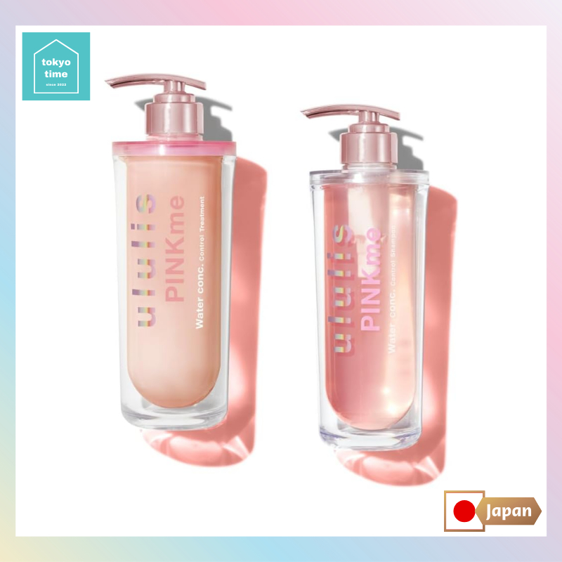 [ululis] Shampoo&Treatment_Ululis Pinkme_Water Conc Control Shampoo (280ml) / Treatment (280g ...