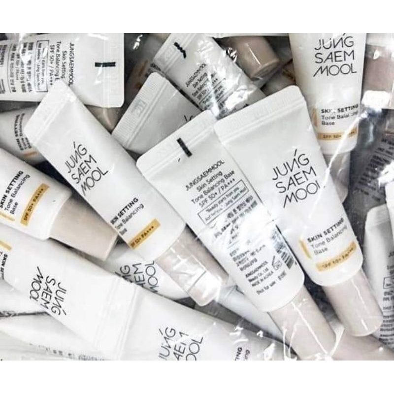 JUNG SAEM MOOL Skin Setting Base SPF50PA+++ เบสกันแดดตัวดังขนาดทดลอง ...