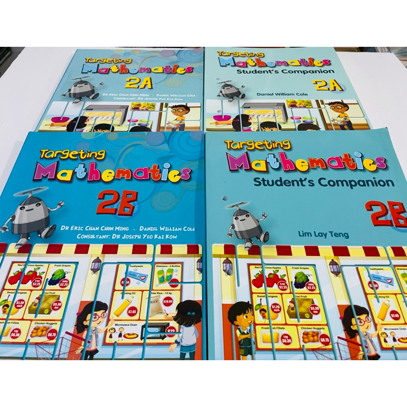 ใหม่ หนังสือคณิตศาสตร์ภาษาอังกฤษ Targeting Mathematics Grade 2 Student ...