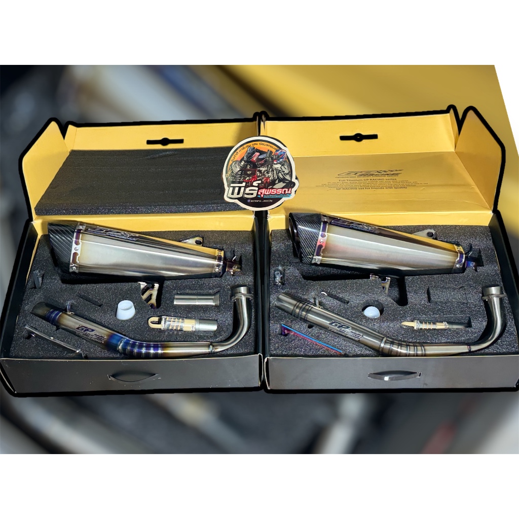 GP Racing Full Titanium forza350 | Shopee Thailand