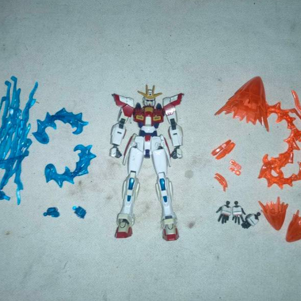 Hg build burning gundam มือ2 (ขายซาก)(ตำหนิเยอะ) | Shopee Thailand