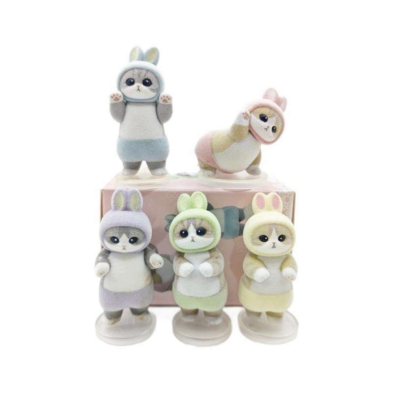 โมเดล Mofusand Narabundasu Rabbit by Pazela (Set of 5) | Shopee Thailand
