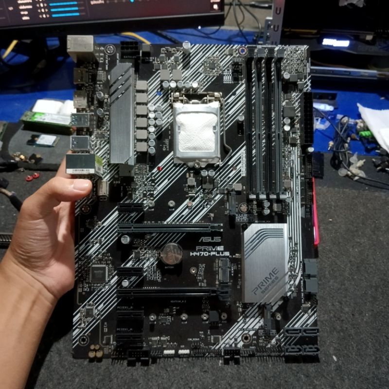 เมนบอร์ดมือสอง (มีตำหนิ) asus prime h470-plus gen 10-11 (1200) | Shopee ...