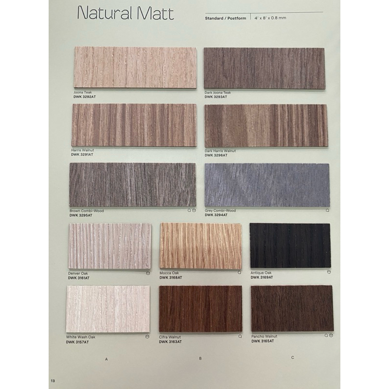 EDL แผ่น HPL ลามิเนต EDL Laminate collection 2025 ขนาด 120x240 ซม หนา 0.7 มิลลิเมตร Lamitak EDL ...