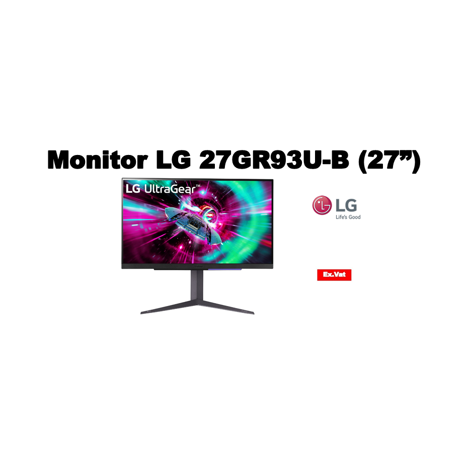 Monitor LG 27GR93U-B (27”) ULTRAGEAR | Shopee Thailand