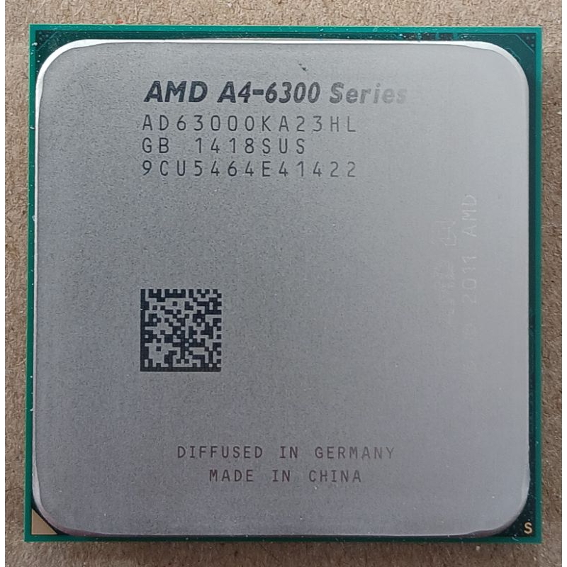 AMD FM2 A4-6300 3.7GHz 2Cores 2Threads with HD-8370D | Shopee Thailand