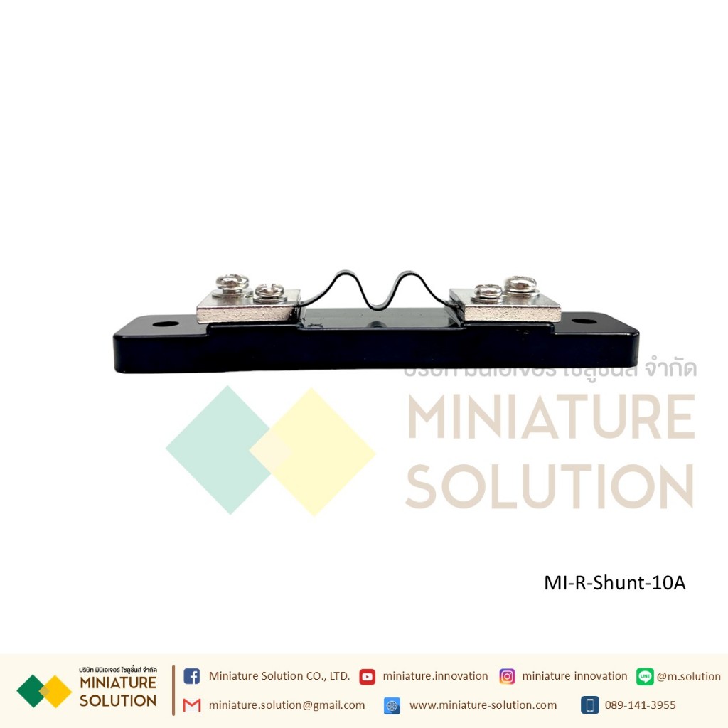 DC ammeter shunt FL-2 fixed resistance 75mV R Shunt ชันท์แปลงกระเเส ...