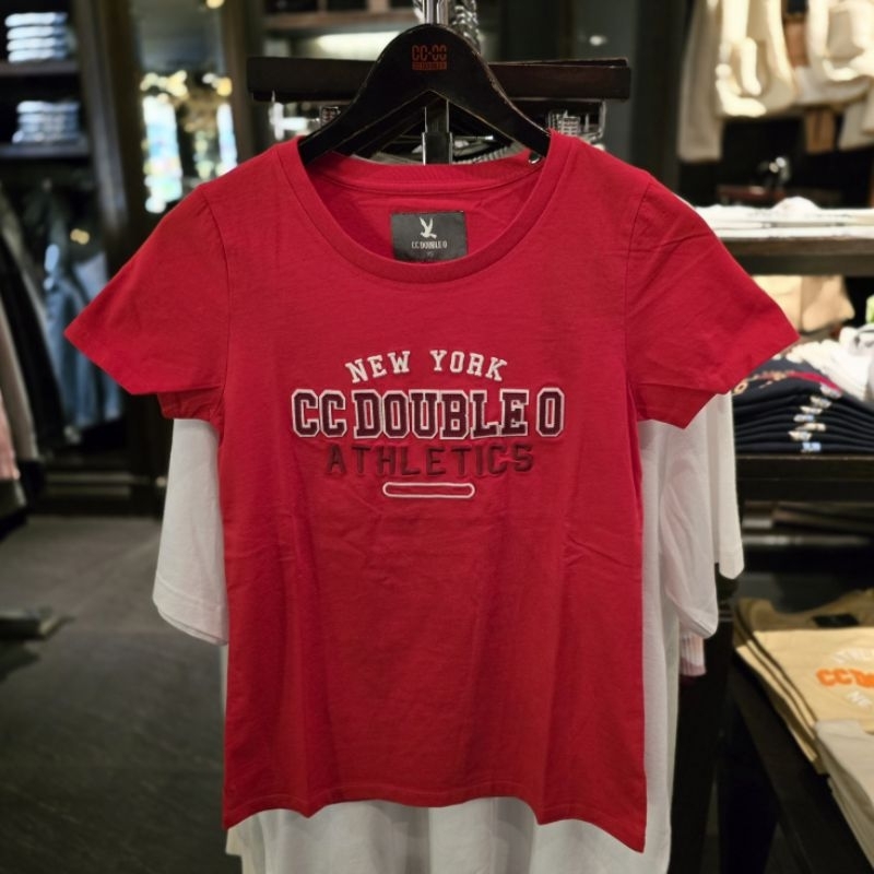 🛍 เสื้อยืดกราฟฟิค CC DOUBLE O CCOO ผู้หญิง คอลใหม่ล่าสุด ของแท้💯% จัด ...