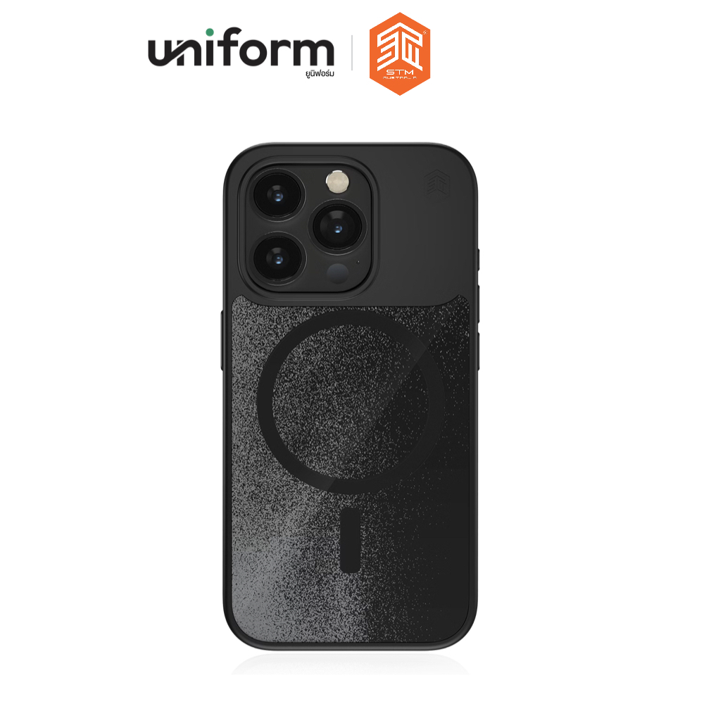 เคสมือถือ STM Relax Sand Mag Case for iP 15 Pro/ 15 Pro Max - Black ...