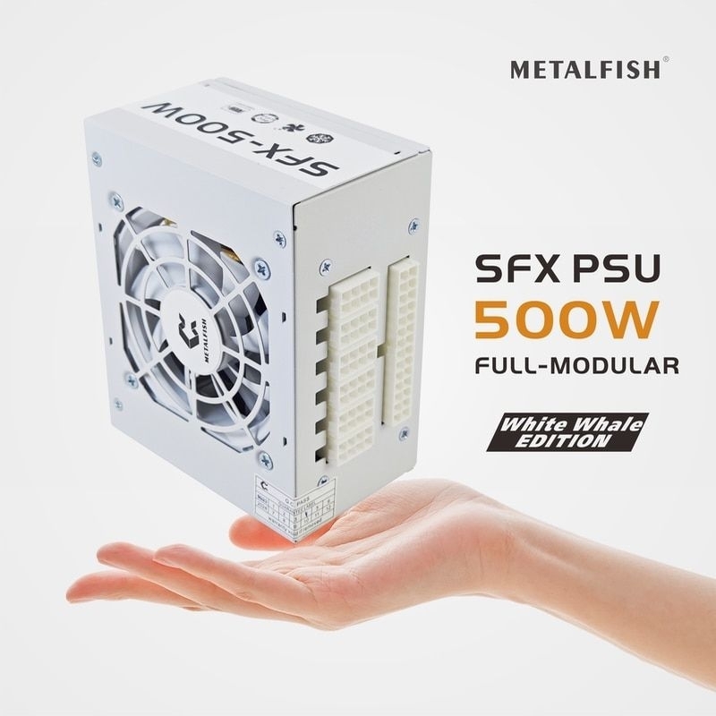 [PSU] METALFISH SFX-500W Full-MODULAR White SFX Power Supply | Shopee ...