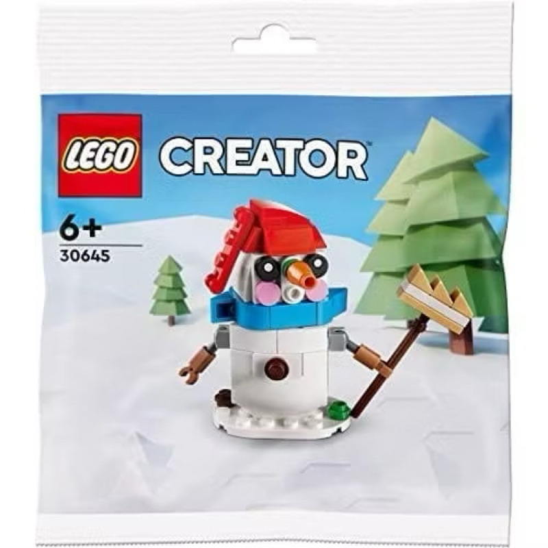 LEGO 30645 Snowman Polybag เลโโก้ของใหม่ ของแท้ 100% | Shopee Thailand