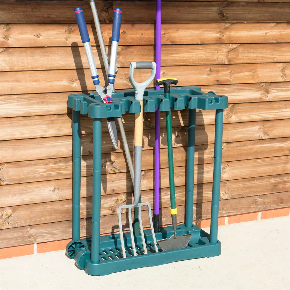 Garden Tools Storage Rack Suitable For All Kinds Of Tools Can Holds 40 ...