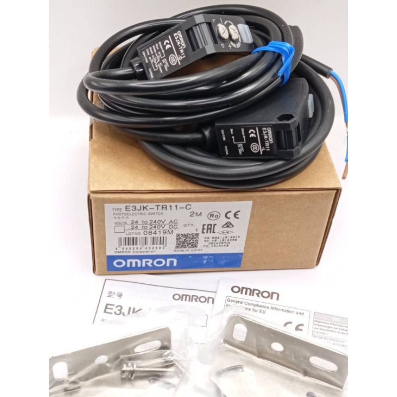 สั่งเลย! E3JK-TR11-C 2M โฟโตอิเล็กทริคเซนเซอร์ OMRON ตรวจจับวัตถุระยะ 40 เมตร พร้อมส่ง | Shopee ...