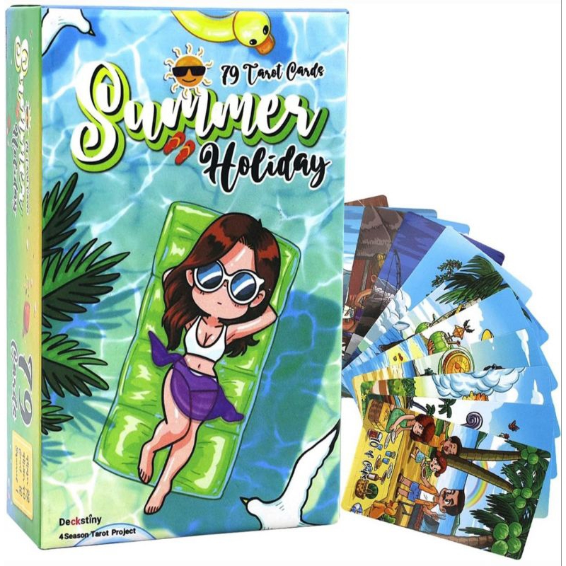 ไพ่ทาโร่ต์ Summer Vacation Tarot 79 Cards พรีออเดอร์ 4 สัปดาห์ | Shopee ...
