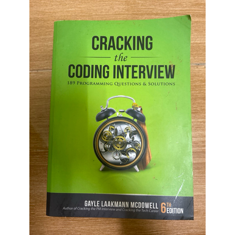 cracking the coding interview มือสองไม่มีขีดเขียน สภาพเก่า | Shopee Thailand