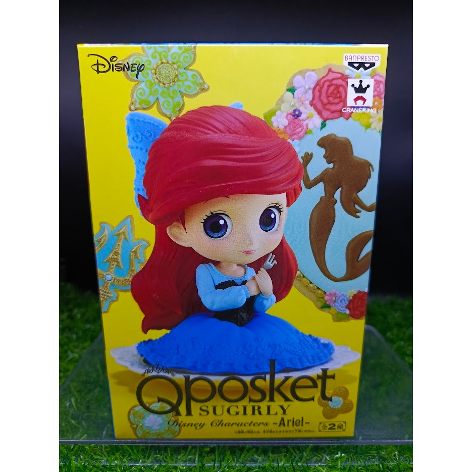 (ของแท้ หายากแล้ว) เจ้าหญิงดิสนีย์ แอเรียล Ariel - Q posket Sugirly Disney Characters Figure Ver ...